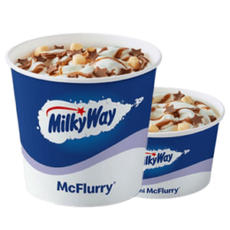 Milky Way Mcflurry McDonald's - price, calories