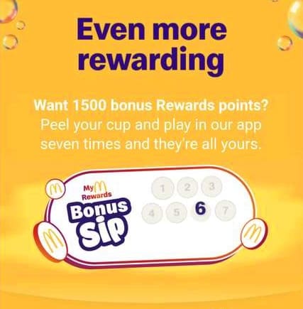 McDonald's Winning Sips UK 2025 - How to win a prize?